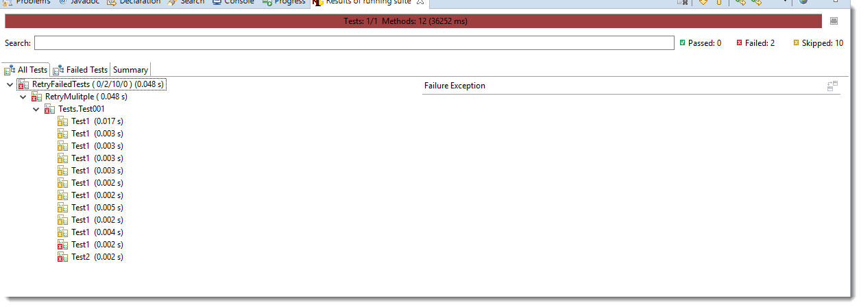 Implement IRetryAnalyzer to Retry Failed Test in TestNG Framework Implement IRetryAnalyzer to Retry Failed Test in TestNG Framework